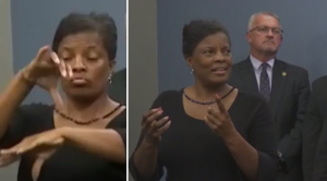 Yet Another Fraud Sign Language Interpreter Was Caught The Hyperhive